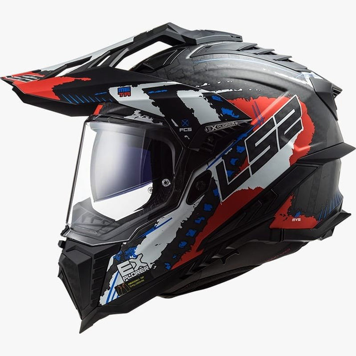 MX701 EXPLORER CARBON EXTEND MATT RED-06 – ls2helmetsindia