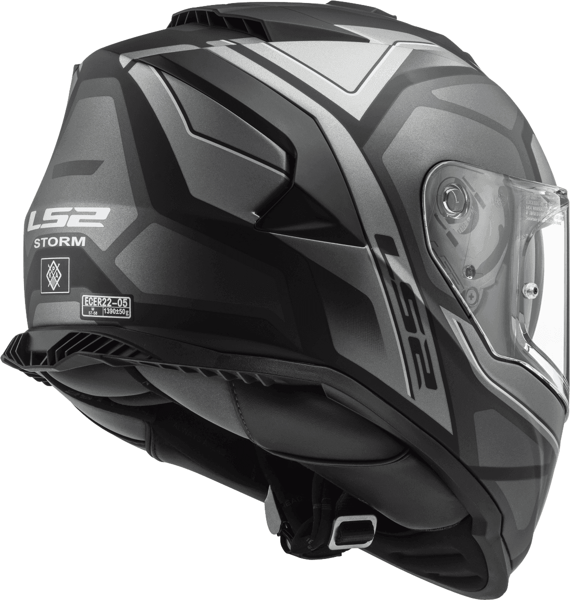 FF800 STORM II FASTER MATT TITANIUM-06 – ls2helmetsindia