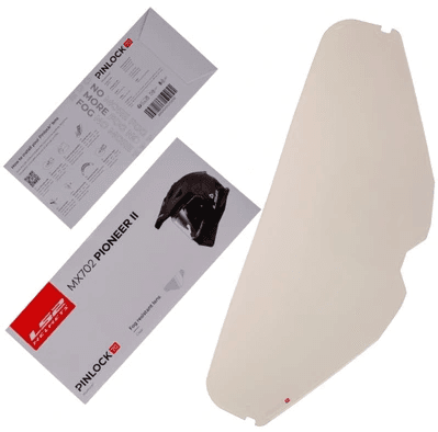 LS2 SPARE PINLOCK 70 MAX VISION ANTIFOG CLEAR LENS for MX436 PIONEER I ...