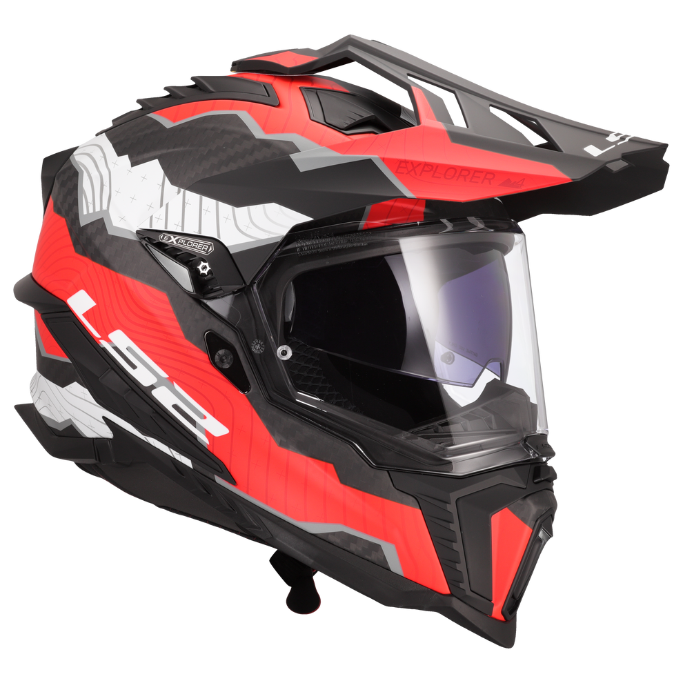MX701 EXPLORER CARBON TRICK WHITE RED-06 – ls2helmetsindia