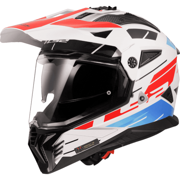 MX436 PIONEER II NAMIB WHITE BLUE RED-06 – ls2helmetsindia